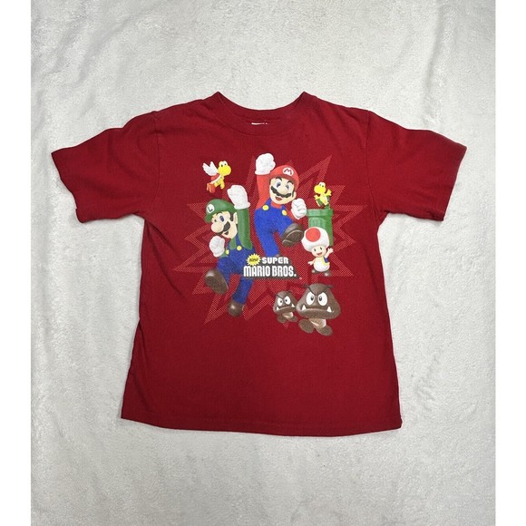 Nintendo | Shirts & Tops | Y2k 208 Nintendo Super Mario Bros Wii Video ...